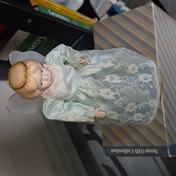 Avon | Holiday | Vintage Avon Snow Angel Tree Topper Doll | Poshmark